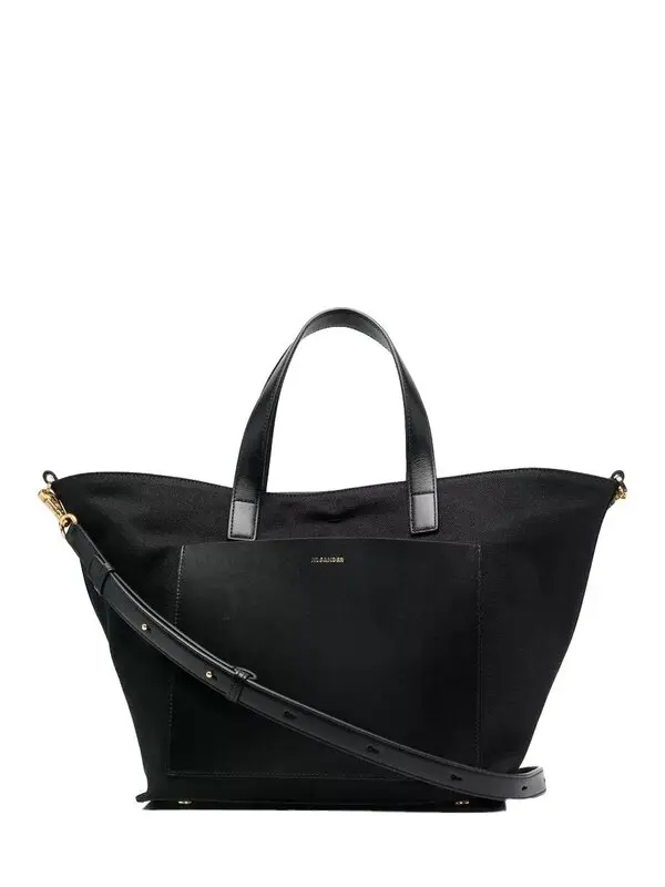 JIL SANDER Wander Square Tote Bag - Black