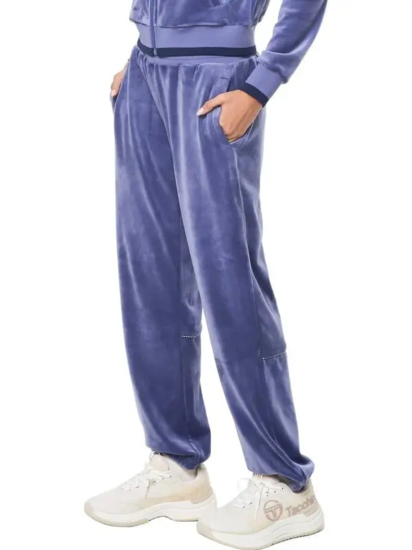 SERGIO TACCHINI Leta Velour Track Pants - Heron