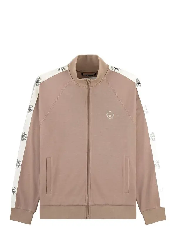 SERGIO TACCHINI Bussola Track Jacket - Taupe Grey