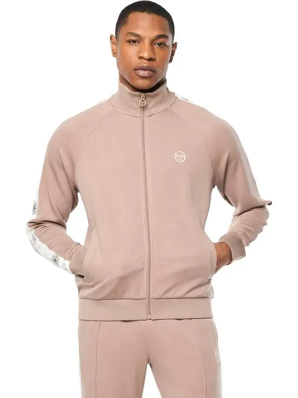 SERGIO TACCHINI Bussola Track Jacket - Taupe Grey