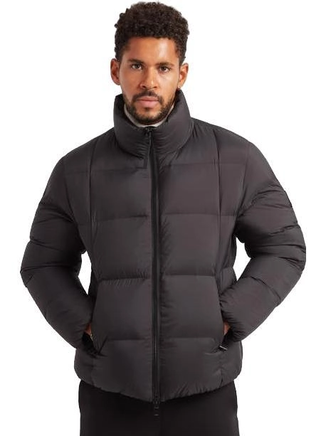 JACK1T Cloud Long Sleeve Puffer Racer Jacket - Black