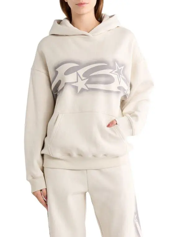 PACSUN Graphic Hoodie - Silver