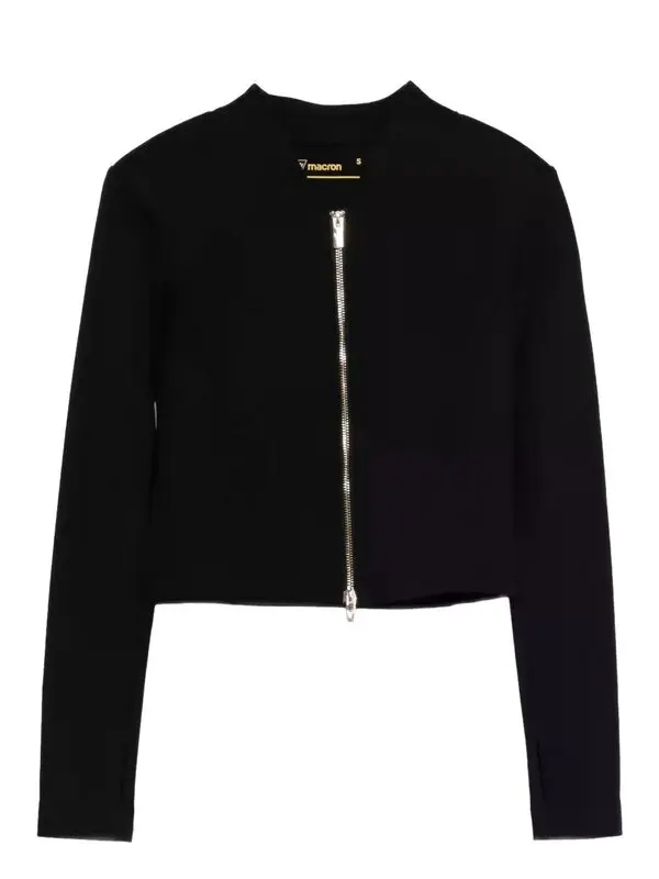 MACRON Zip-up Shirt - Black