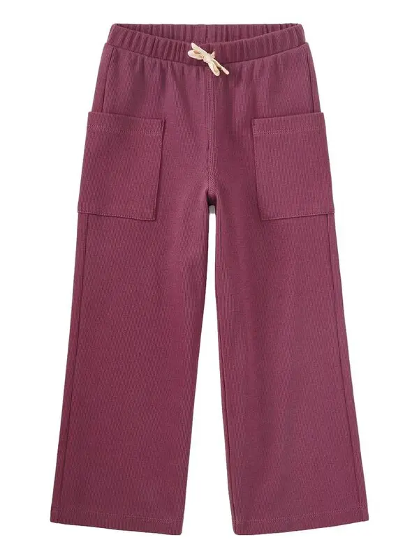TEA COLLECTION Flare For Fun Pocket Pants - Cassis