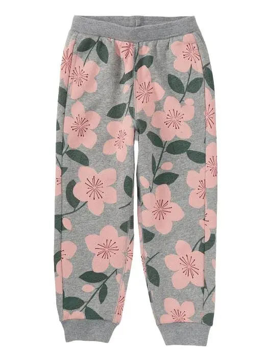 TEA COLLECTION Floral Joggers - Plum Blossom