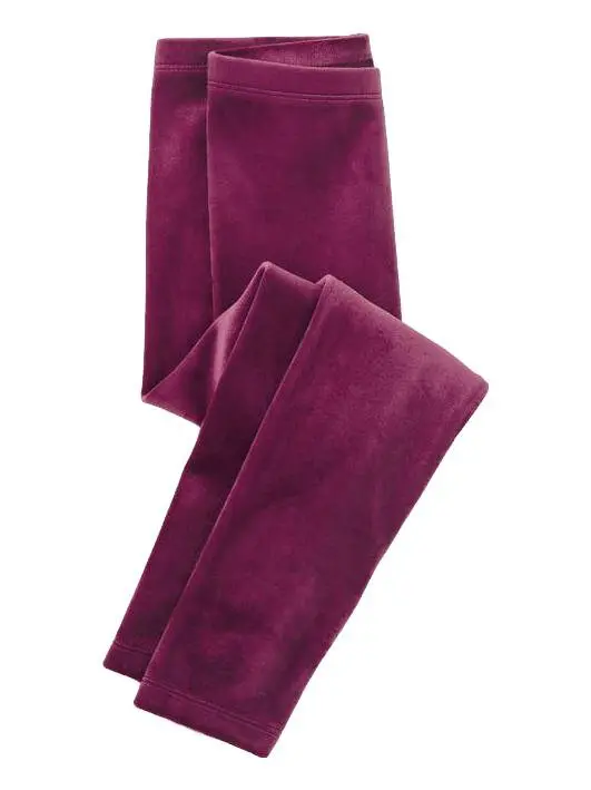 TEA COLLECTION Velour Leggings - Cosmic Berry