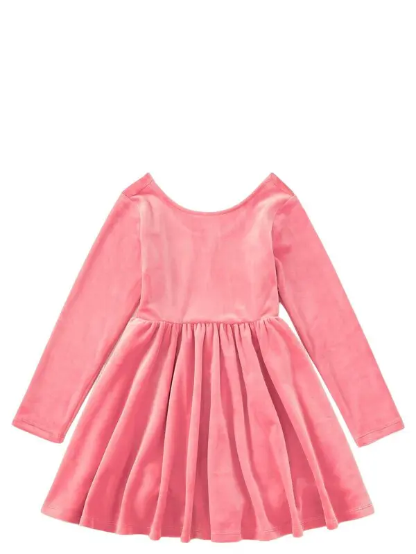 TEA COLLECTION Velour Ballet Dress - Mauveglow
