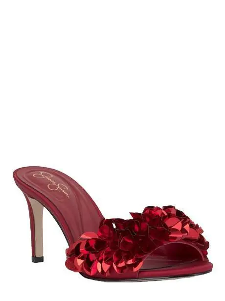 Jessica Simpson Palora Slide Sandal - Chili Pepper