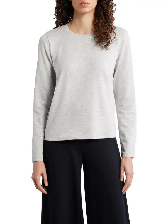 Eileen Fisher Crewneck Top - Dark Pearl