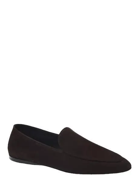 THE ROW Awar Loafer Flat - Lacquer Brown