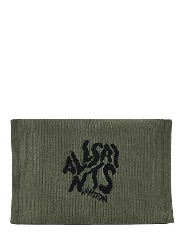 ALLSAINTS Izzy Orlando Zip Pouch - Forest Green