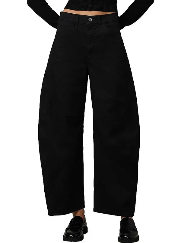 Joe's Jeans Petite The Provocateur Mid-rise Bootcut Trouser Jeans - Black