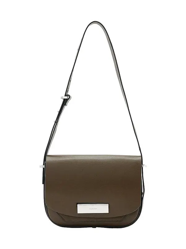 ALLSAINTS Etta Leather Satchel - Fango Brown