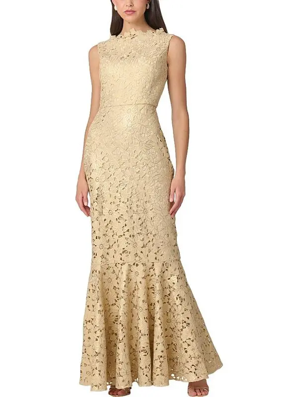 Shoshanna Reese Dress - Gold