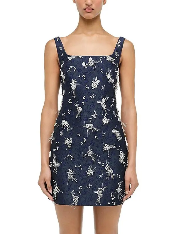 Simkhai Viva Sleeveless Mini Dress - Midnight