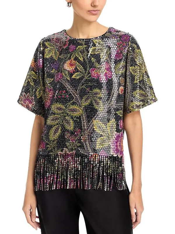 Kobi Halperin Celina Blouse - Black Multi