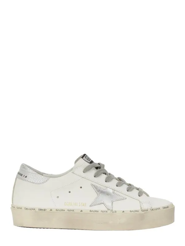 GOLDEN GOOSE Hi Star Sneakers - White