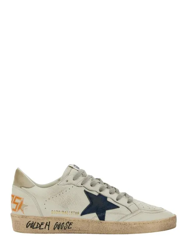 Golden Goose Ball Star Sneaker - White