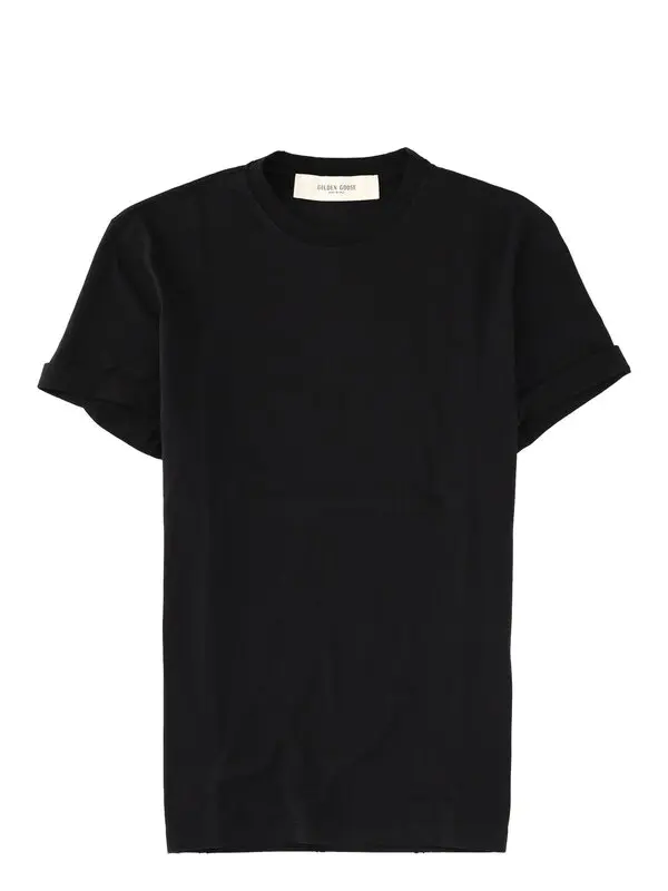 GOLDEN GOOSE Cotton T-shirt - Black