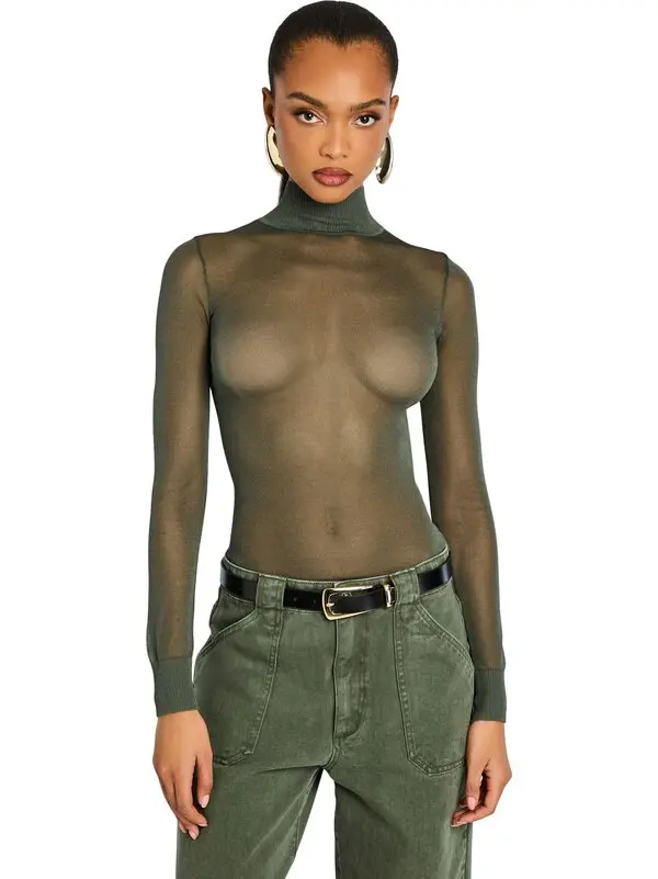 SEROYA Lainey Top - Grove Green