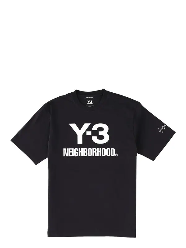 Y - 3 NEIGHBORHOOD T-shirt With Logo - Black