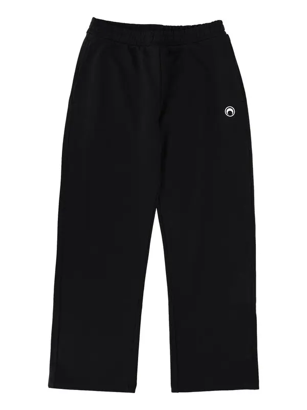 MARINE SERRE Jogger Pants With Logo - Black