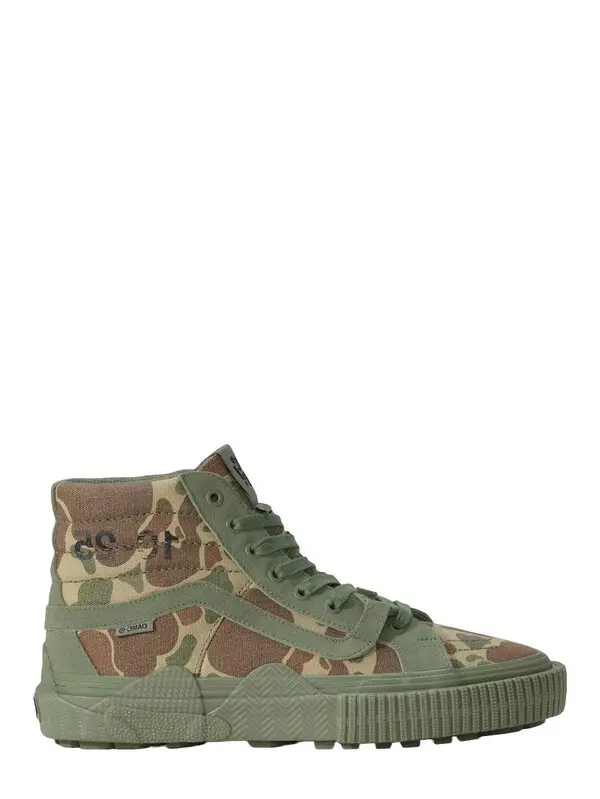 VANS Otw Sk8-hi Gl Lug Wtaps Duck Camo - Camo Green