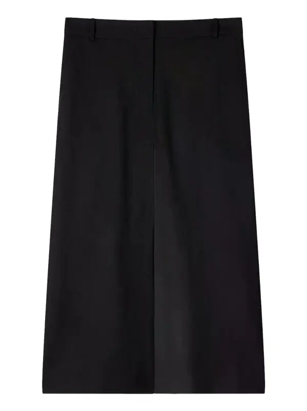 Paul Smith Belted A-line Skirt - Black