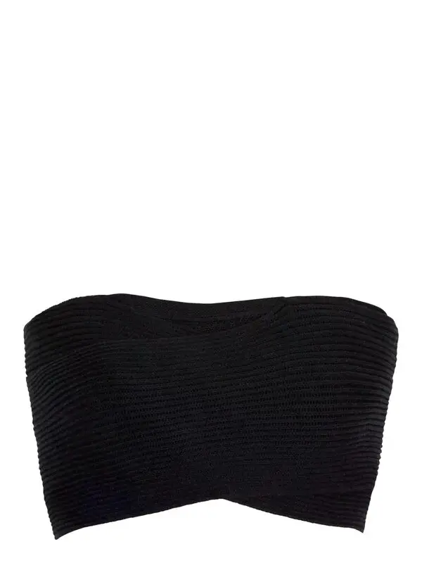 Balmain Zip-fastening Top - Black