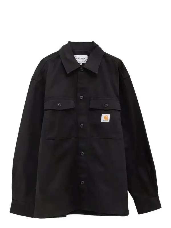 Carhartt Work In Progress Kelly Chest-pockets Shirt Jacket - Black