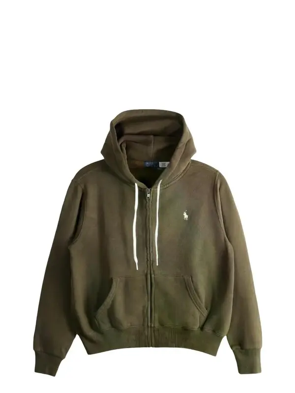 Polo Ralph Lauren Logo Zip Hoodie - Green
