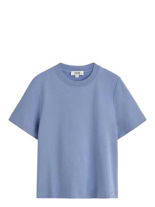 Cos Clean Cut T-shirt - Blue