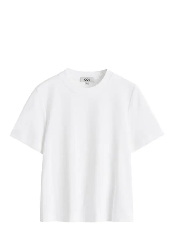 Cos Clean Cut T-shirt - White