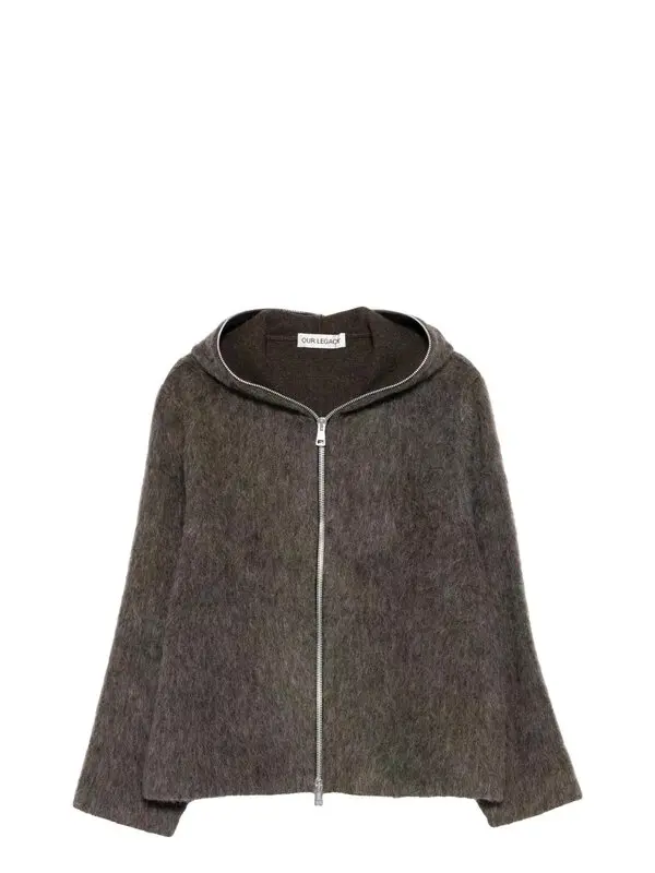 Our Legacy Zip-up Hoodie - Grey