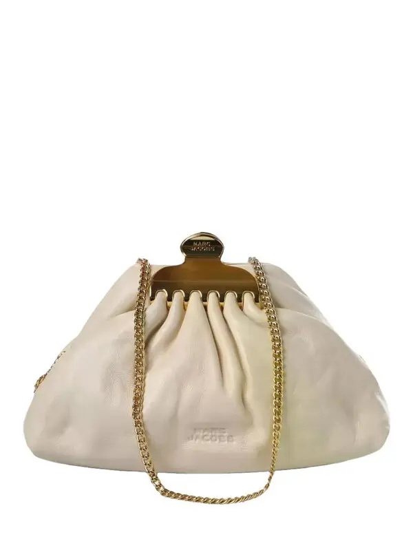 Marc Jacobs Glam Chain-strap Clutch Bag - Neutrals