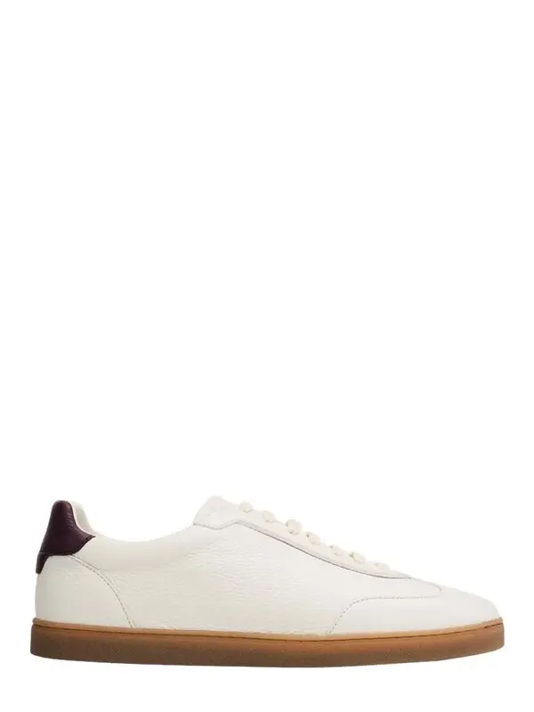 Brunello Cucinelli Deerskin T-toe Sneakers - Cpu36 Whit