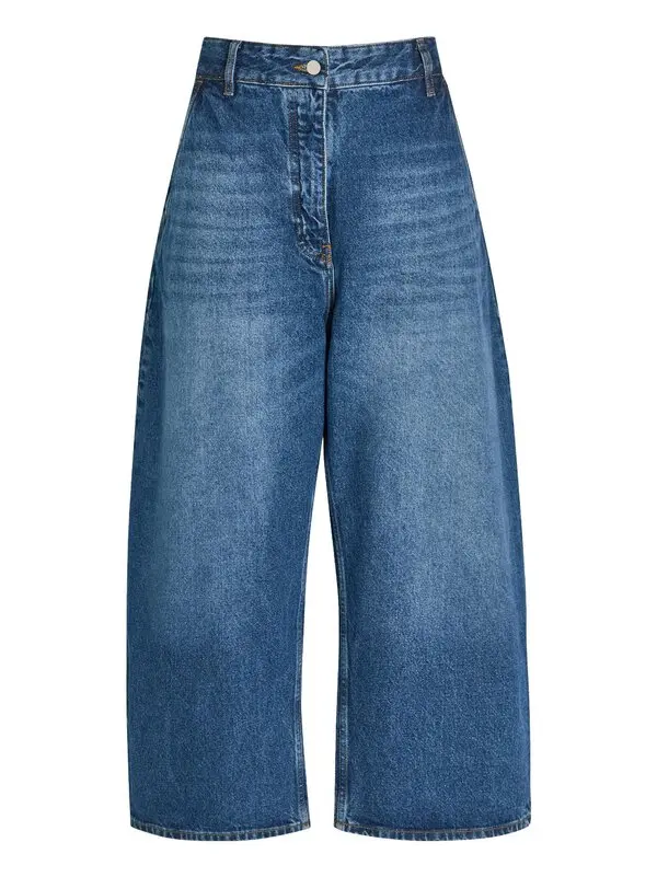 Studio Nicholson Chalco Barrel-leg Jeans - Denim