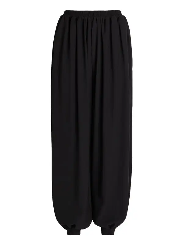 Ronny Kobo Dickens Crepe Trousers - Black