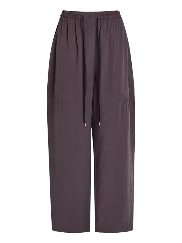 Studio Nicholson Capel Modal-blend Trousers - Dark Purple