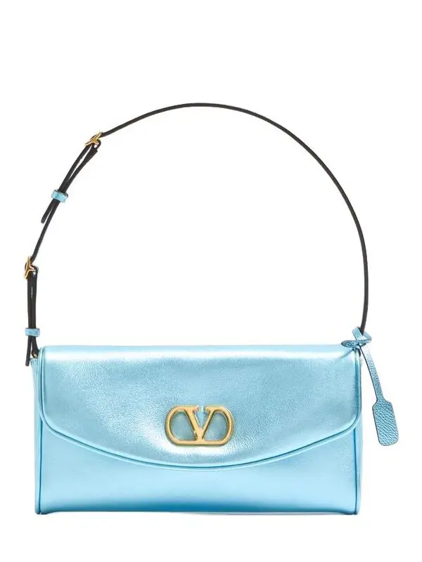 Valentino Garavani Devain Small Shoulder Bag - Azure