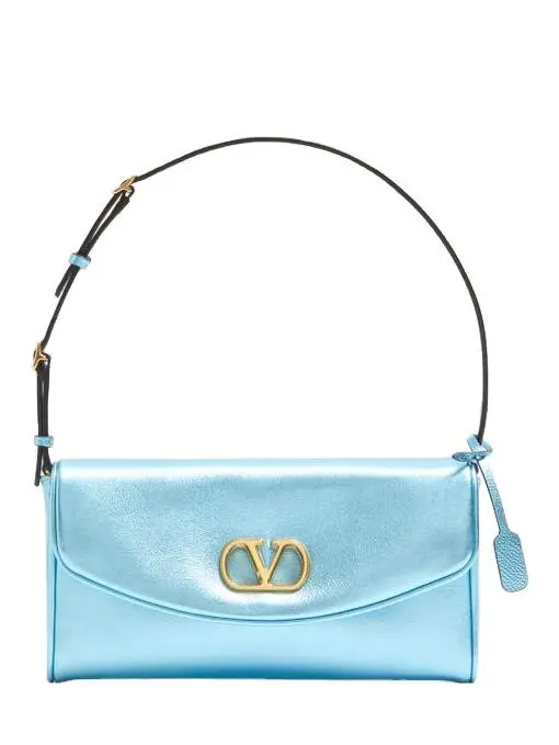 Valentino Garavani Devain Small Shoulder Bag - Azure