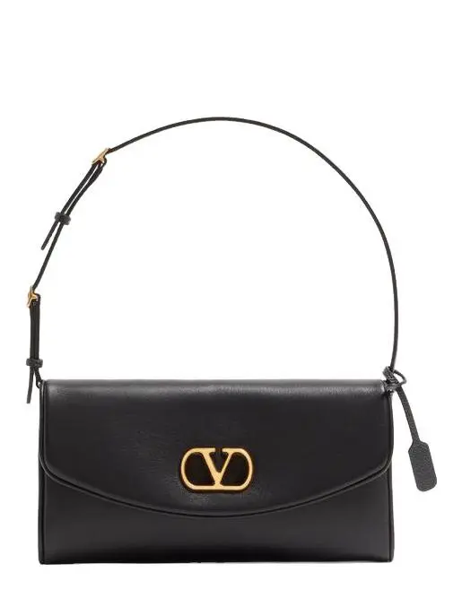 Valentino Garavani Small Nappa Shoulder Bag - Black