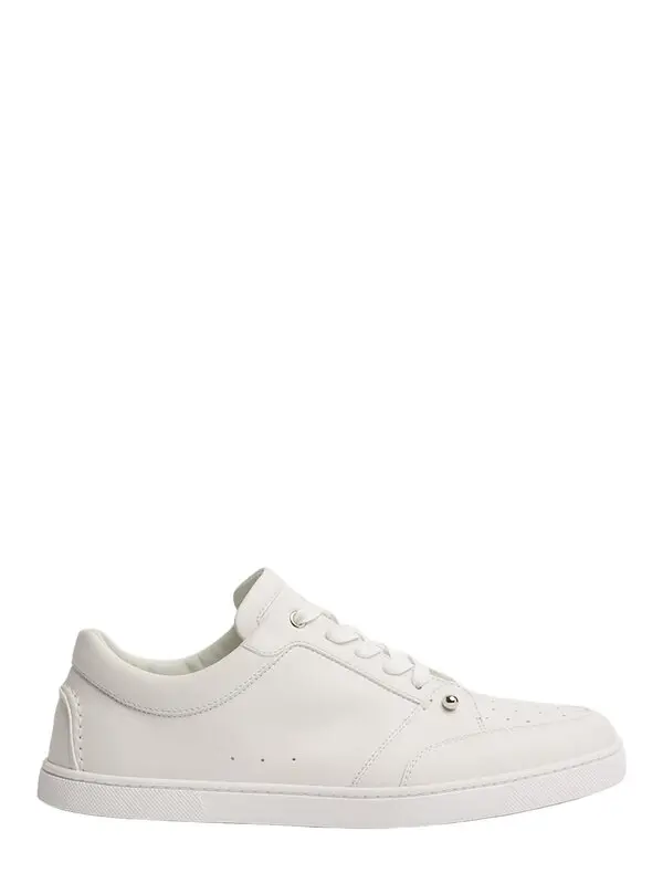 CHRISTIAN LOUBOUTIN Chambelisneak Leather Low-top Sneakers - White