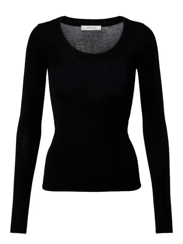 Dorothee Schumacher Virgin Wool Top - Black