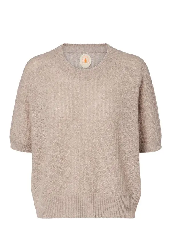 Jardin Des Orangers Cashmere Crewneck Sweater - Beige