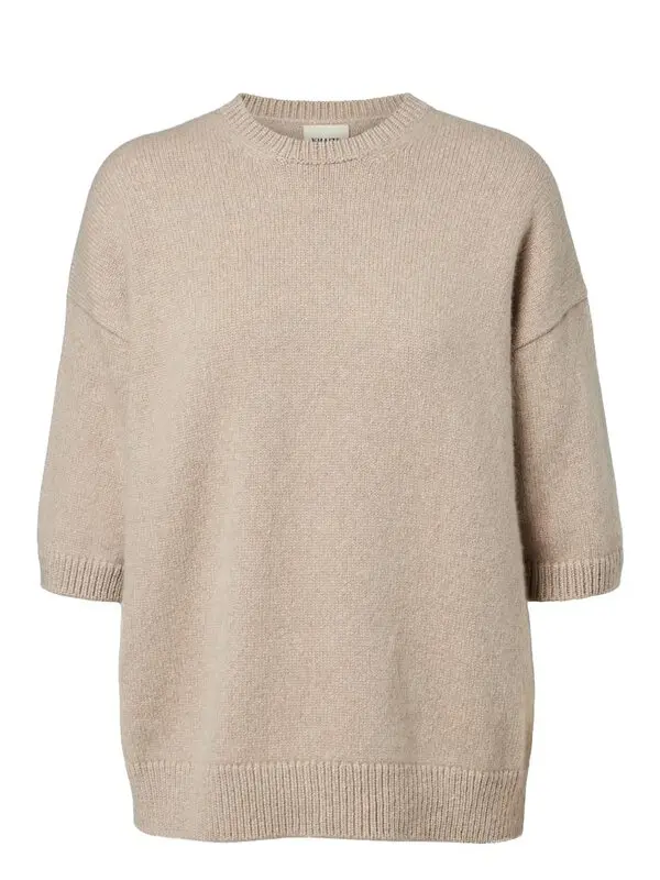 Khaite Ares Cashmere Sweater - Beige