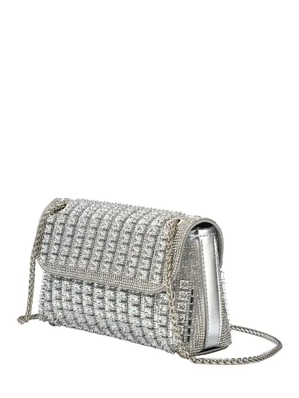 LADY COUTURE Embellished Handbag - Silver