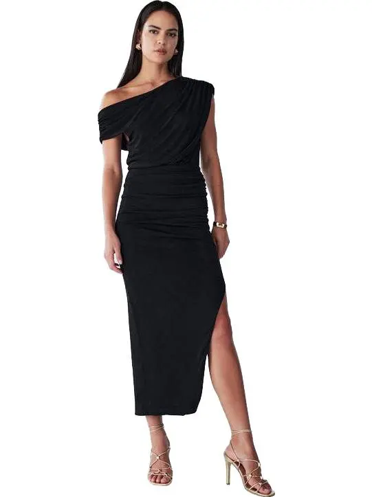 BWLDR Veleda Midi Dress - Black