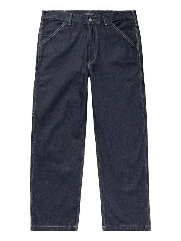 Polo Ralph Lauren Dungaree Straight-leg Jeans - Blue