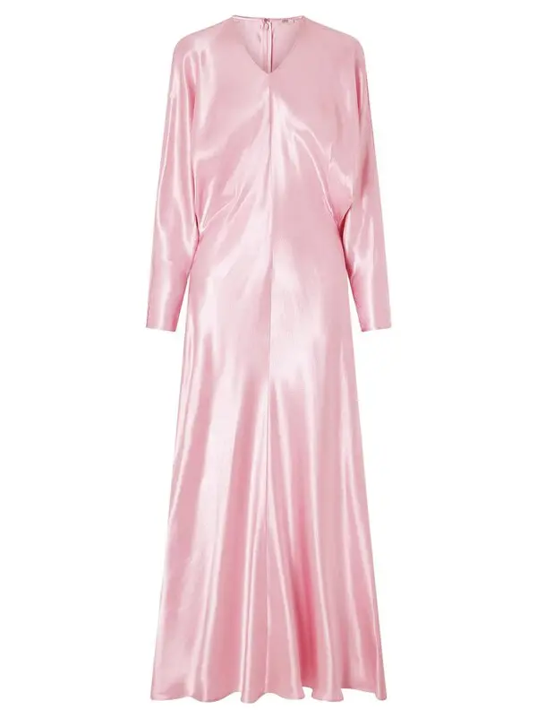 FFORME Naomie Draped Maxi Dress - Pink